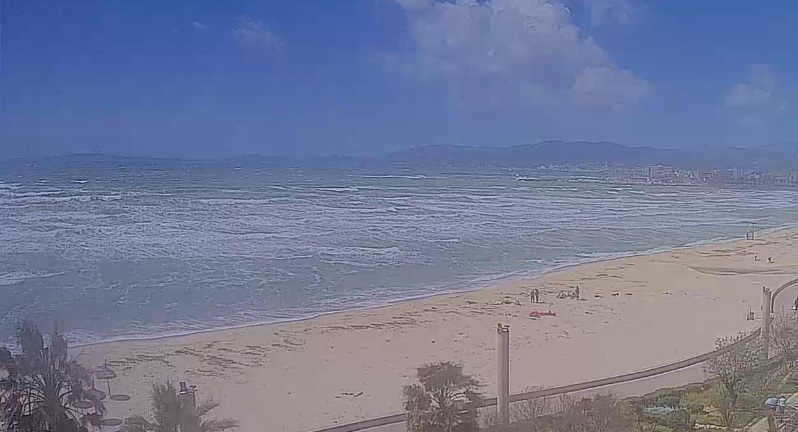 Webcam Cala Millor Majorca beaches. Live weather streaming web cameras